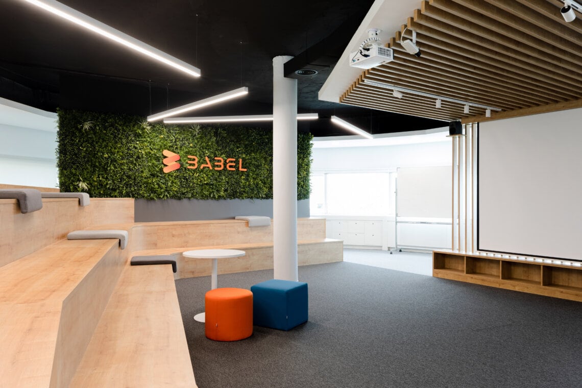 Ubicca diseña los espacios interiores de la sede central de Babel Group